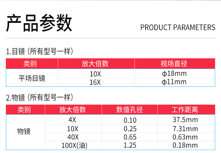 彼爱姆XSP-BM1600倍单双三目显微镜实验室专业科研光学生物显微镜-阿里巴巴