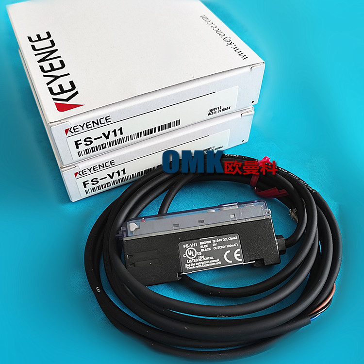 基恩士光纤放大器FS-V11 FS-V11P 光纤电眼传感器NPN信号-阿里巴巴