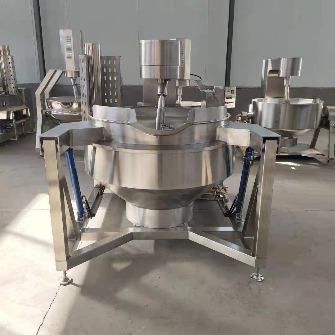 800升电磁加热多爪酱料炒锅 可控温电加热行星炒锅全自动行星炒锅-阿里巴巴