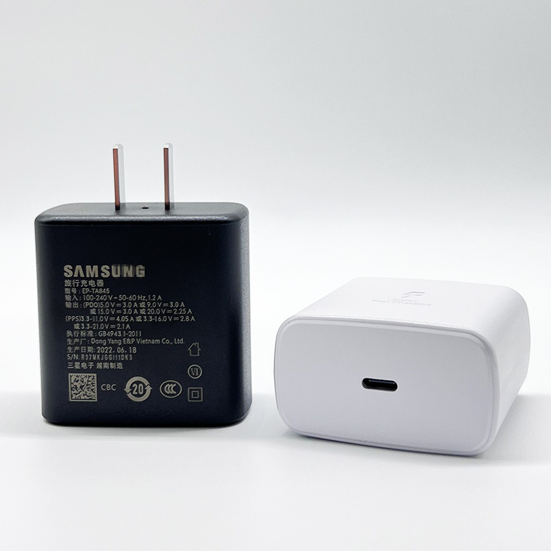 适用三星45W充电器S22U+ 21 20 NOTE10快充头EP-TA845国行中规PD-阿里巴巴