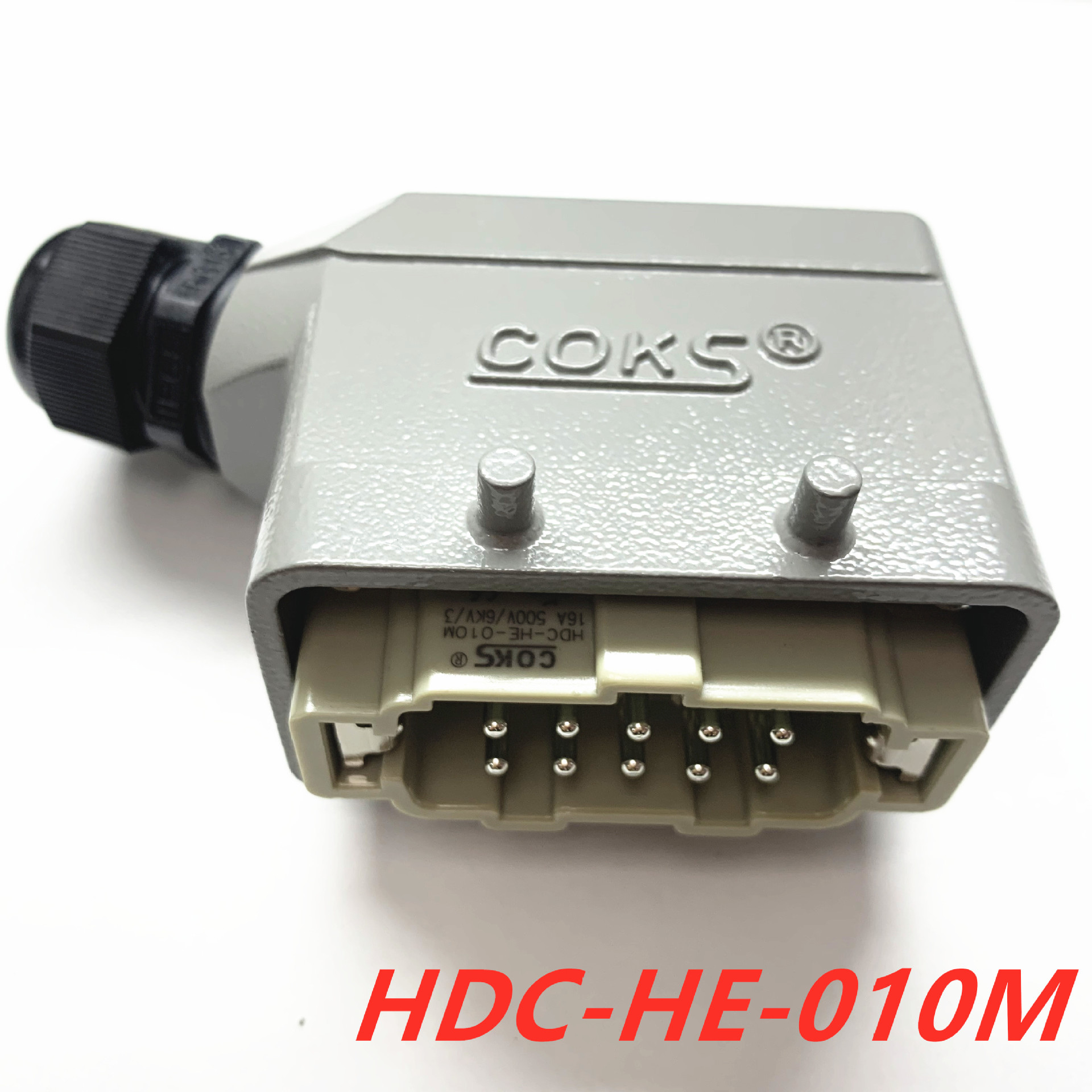 COKS重载连接器HDC-HE-024-01侧面出线航空插500V16A-阿里巴巴