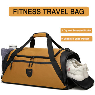 Weekender Overnight Bag With Shoes Compartment & Wet Pocket-阿里巴巴