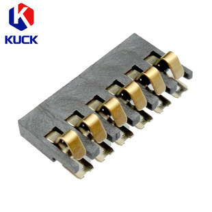 电池座连接器6P间距2.0PH高1.7H带柱锂电池充电座板对讲机手机-阿里巴巴