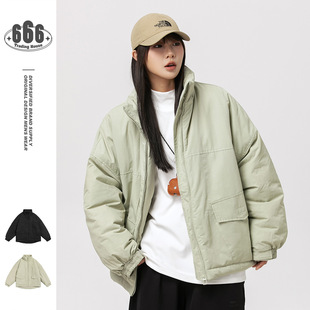 ADAM FREAK冬季日系复古棉衣加厚外套情侣宽松立领面包服爆款C51-阿里巴巴