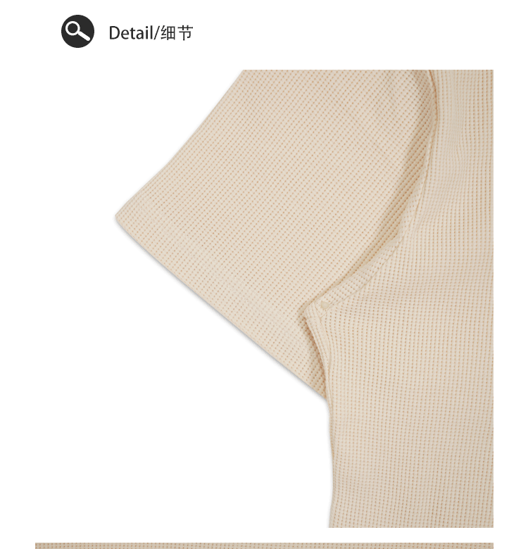 RFSD男装|华夫格R字印花T恤2025春夏新品潮牌街头宽松短袖上衣男-阿里巴巴