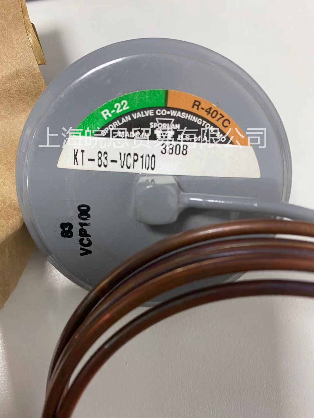 美国斯波兰KT-43-VCP100 KT-83-VCP100 63 33 感温包SPORLAN原装-阿里巴巴