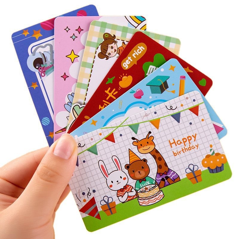 DIY Scratch Card Creative Sticker Scratch Music Scratch Card Coating ...