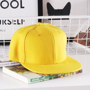 平沿帽时尚百搭情侣帽潮流粗纹毛腈嘻哈帽纯色逛街旅游遮阳印logo-阿里巴巴