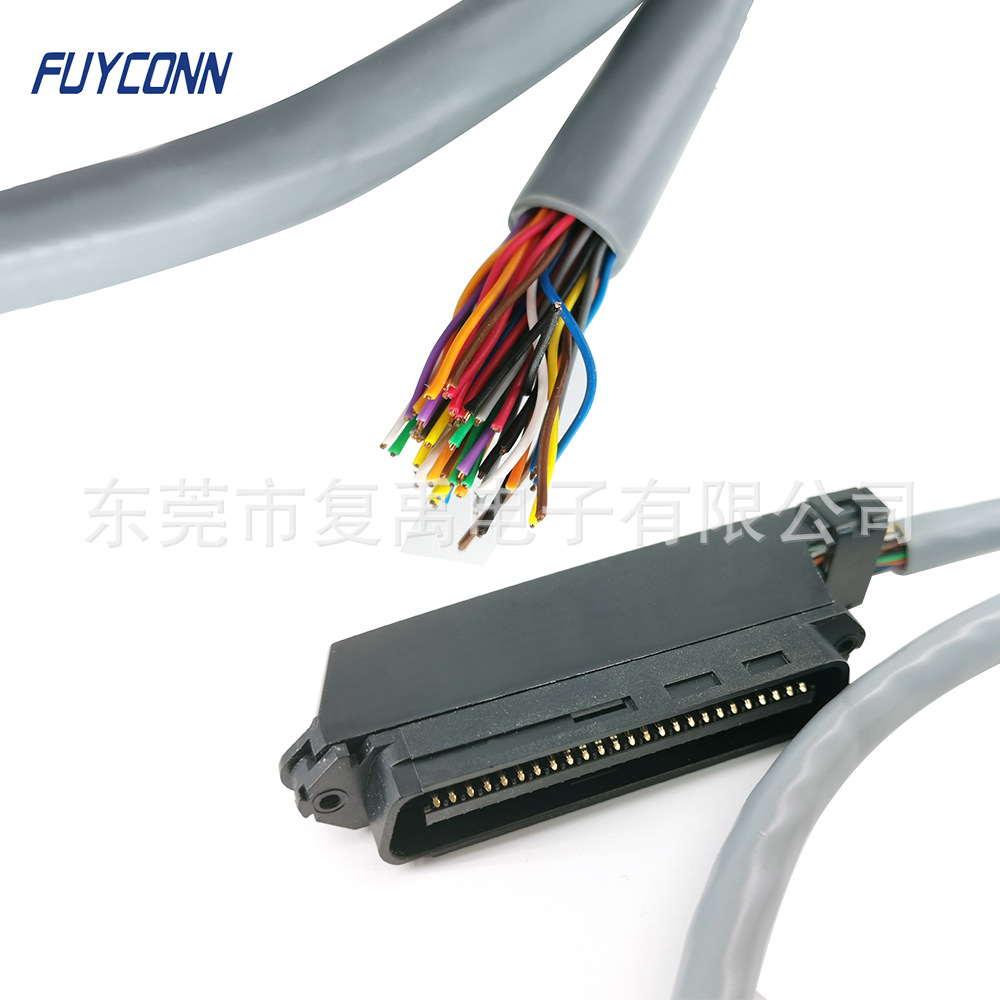 供应RJ21 25对网线 Telco Cable 50p 90度壳大对数线缆-阿里巴巴