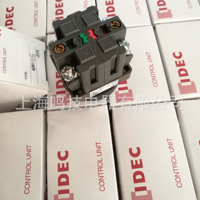 全新idec和泉平头按钮开关ABN111G原装ABN120G绿色自复位30mm开关-阿里巴巴