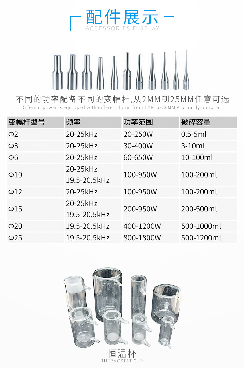 拓赫JY96-IIN超声波细胞破碎仪 超声细胞粉碎机 实验室细胞破碎机-阿里巴巴