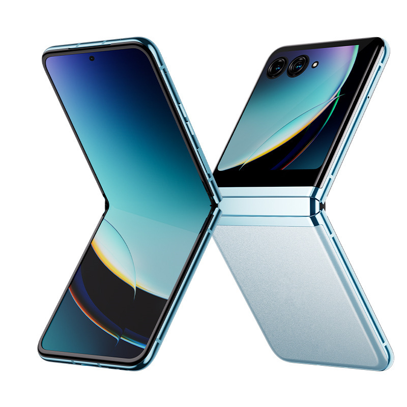 Motorola RAZR 40 Ultra Foldable Screen Smartphone Flip Start Animation ...