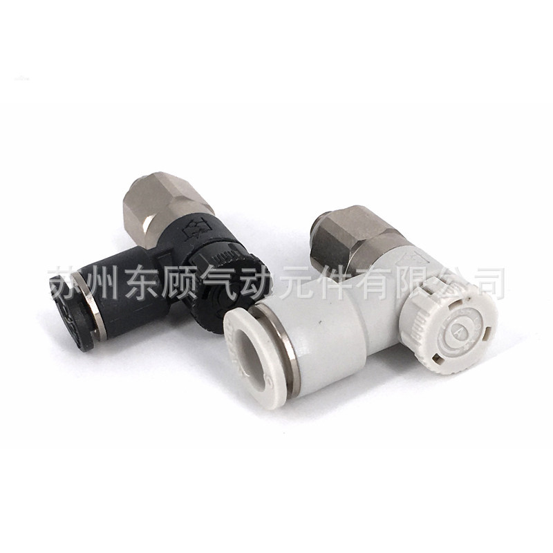 亚德客推锁节流阀接头PTL6M5A-M PTL601A PTL602A PTL603A-阿里巴巴