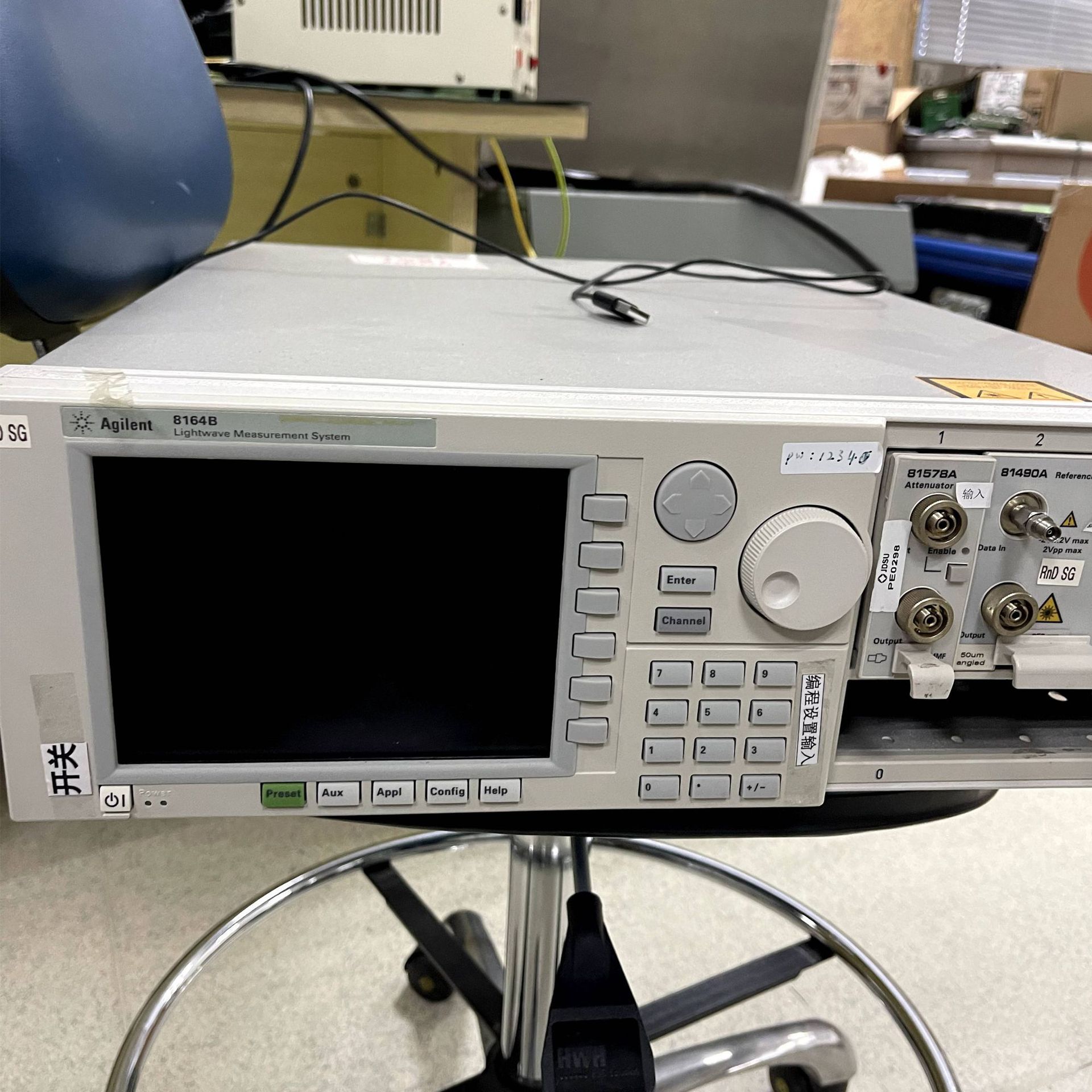 供应回收安捷伦Agilent 8163B HP8163A 8164B 8168F光功率计-阿里巴巴