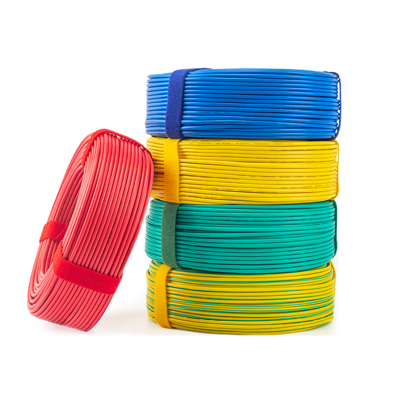 金牌夺冠电缆厂定制WDZC-BYJ低烟无卤铜芯硬线电源线阻燃电线-阿里巴巴