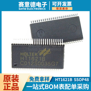 代理合泰HT1621b天微TM1621 SSOP-48 LCD驱动IC液晶驱动显示1621B-阿里巴巴