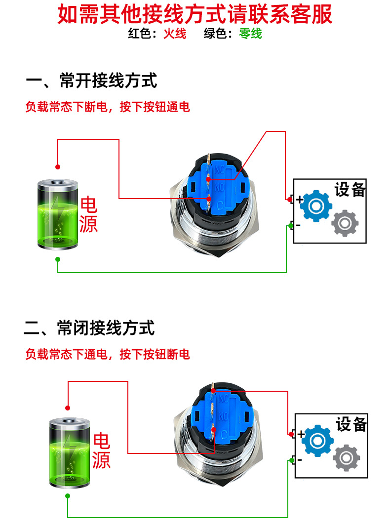 一佳金属钥匙钮GQ19/22-11Y两档三挡保持式选择旋转开关19mm/22mm-阿里巴巴