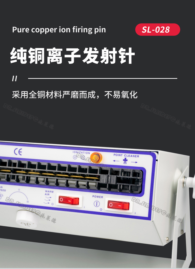 SL-028卧式离子风机离子风扇除静电除尘吹风机工业电子静电消除器-阿里巴巴