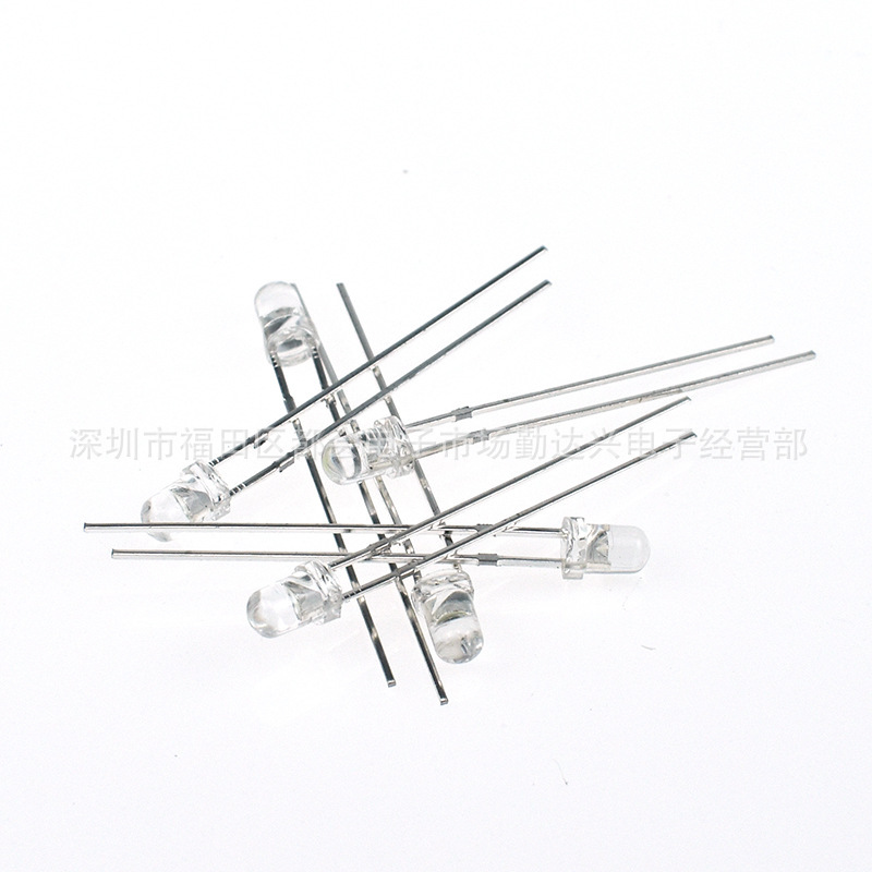 F3/5MMled灯珠发光二极管盒装红绿蓝黄白光组合混装样品LED元器件-阿里巴巴