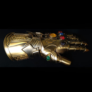 复联周边4mie霸发光手臂 跨境万圣节COS道具1:1可穿戴金属手套-阿里巴巴