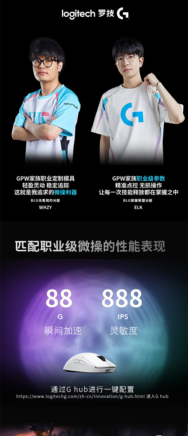 Logitech罗技GPW2金刚版PRO X SUPERLIGHT 2 SE无线有线 双模鼠标-阿里巴巴