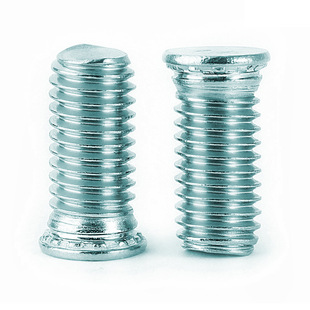 厂家供应圆头压铆螺钉螺丝 FH-M3/M4/M5/M6/M8碳钢平头 压板螺柱-阿里巴巴