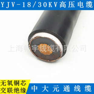 YJV1*50平方单芯高压铜芯电力电缆18/30KV 无氧铜中大元通线缆-阿里巴巴