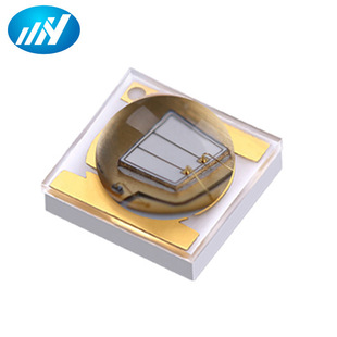 3535紫色3Wled?uv紫外贴片365nm光宏435nm紫光3D固化UV LED灯珠-阿里巴巴