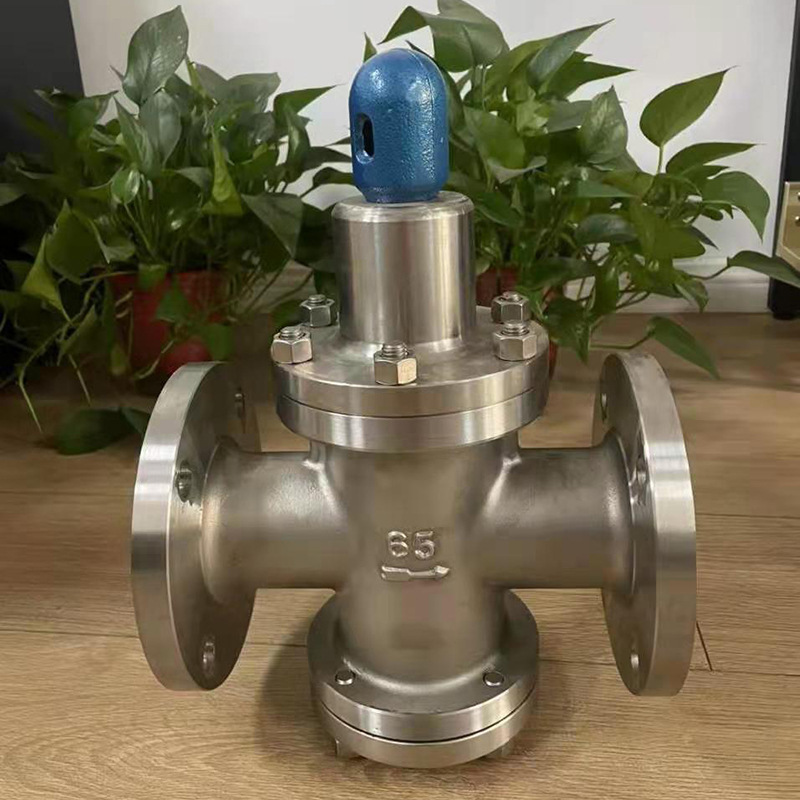 Y43H不锈钢304空气调压阀DN50先导活塞式蒸汽Y42X-16P法兰减压阀-阿里巴巴