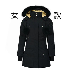 Moose Knuckles Women's Long Parka, Golden Ax Silver Ax True-阿里巴巴