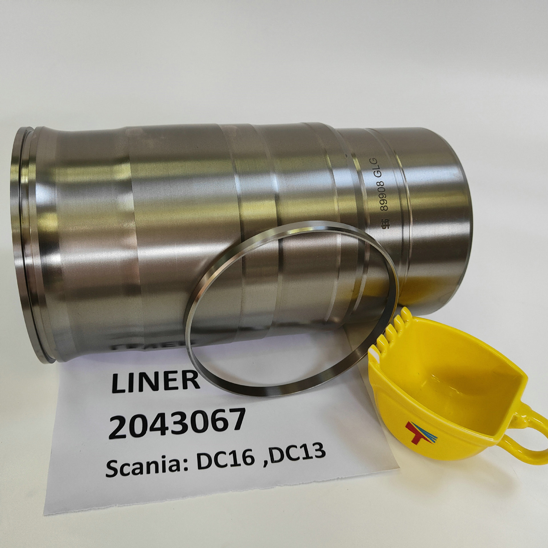 适用斯堪尼亚DC16 DC13发动机缸套2043067 2254875 2577136-阿里巴巴