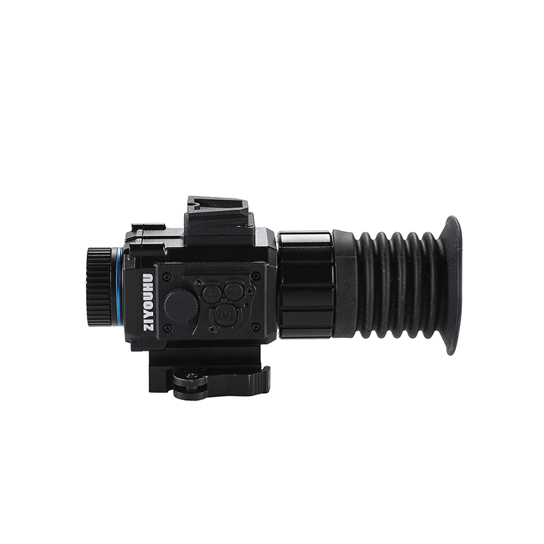 自由虎热成像TU120单筒红外夜视镜可头戴热感观察带导轨十字准星-阿里巴巴