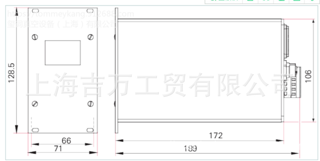 上海吉万 Pfeiffer 德国普发 DPG 202 真空计 控制器-阿里巴巴