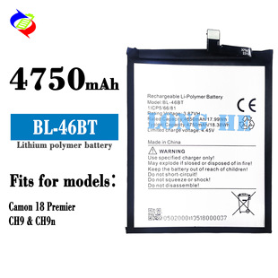 适用于传音Camon 18 Premier大容量手机电池BL-46BT工厂批发外贸-阿里巴巴
