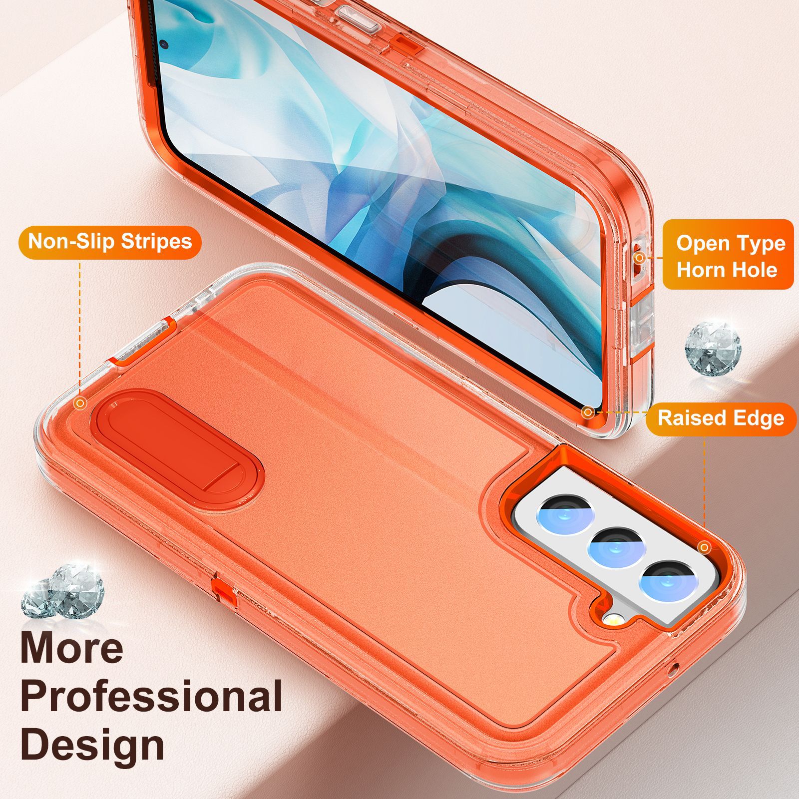 S22plus /S22pro/S22捍卫三防手机壳 防摔抗震支架手机保护套工厂-阿里巴巴