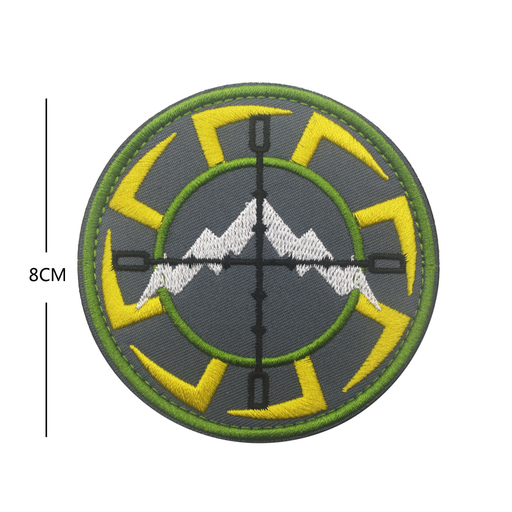 Back Hand Kolovrat Patch 俄罗斯科洛夫拉特符号刺绣魔术贴臂章-阿里巴巴