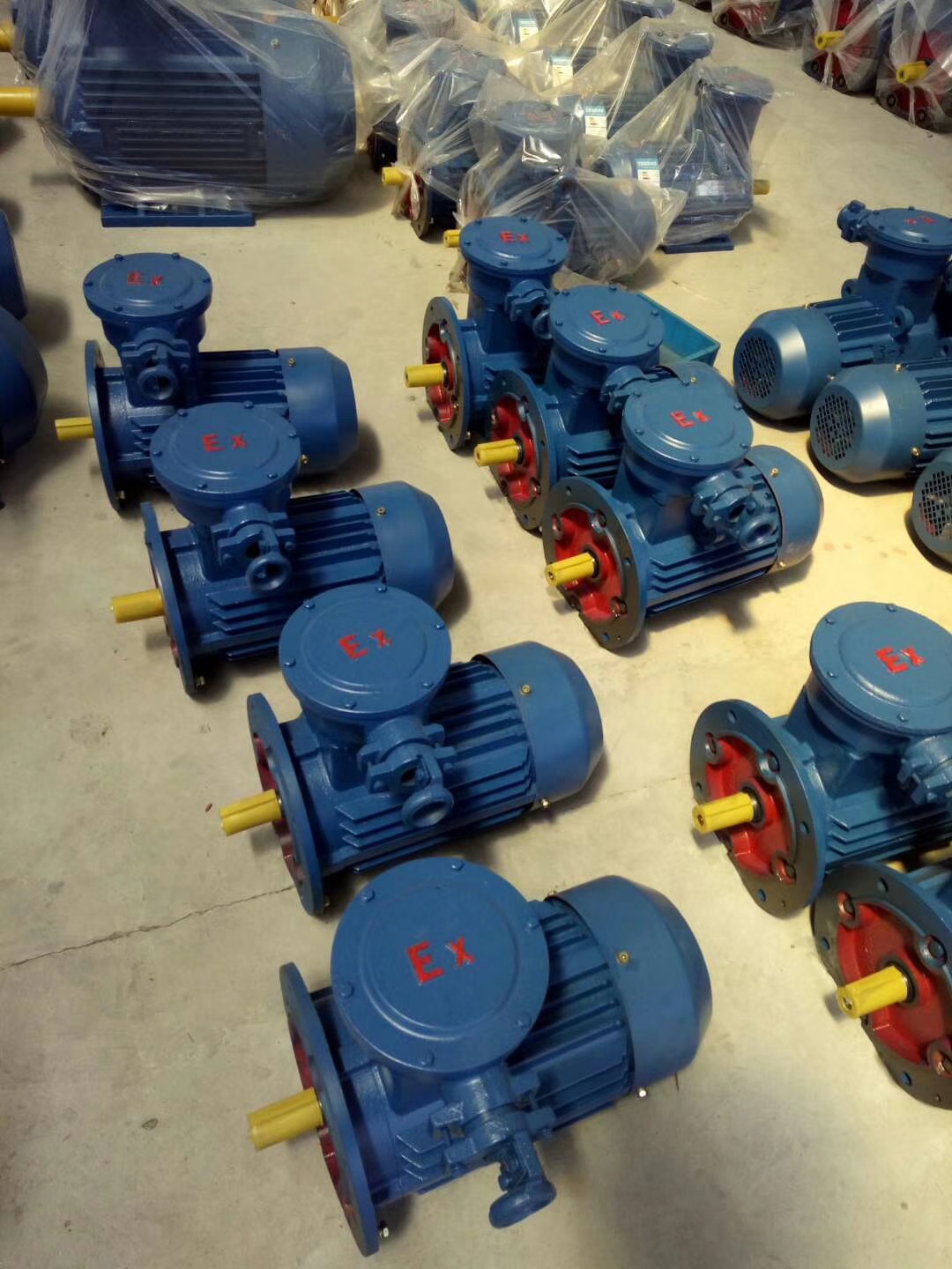 新大力 交流电动机 防爆电机 YBX3-112M-4/4Kw 隔爆三相异步电机-阿里巴巴