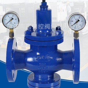 YK43F-16C 调节弹簧压力减压阀 空气减压阀 DN25铸钢活塞式-阿里巴巴
