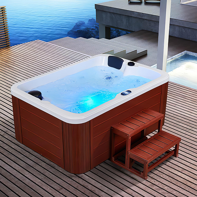 Supply Outdoor Massage Tub Villa Large Outdoor Surfing Spa Hot Spring ...