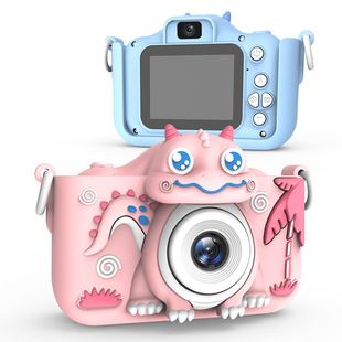 跨境爆款kids camera卡通迷你双摄像1080P防摔高清数码照相机-阿里巴巴