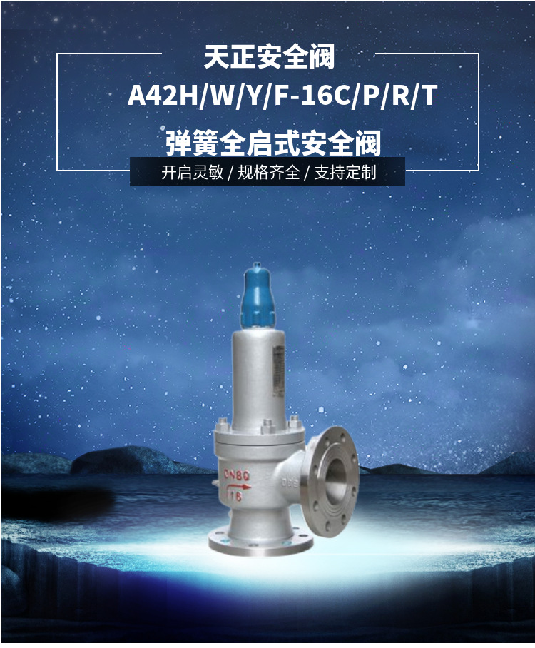 天正阀门A42H/Y/F-16/25C/P/R弹簧全启式法兰安全阀蒸汽锅炉泄压-阿里巴巴