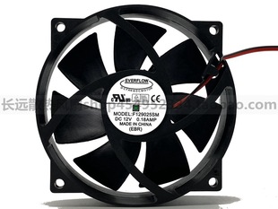 鑫贺EVERFLOW 9025 F129025SM 12V 0.18A 3线CPU圆型机箱散热风扇-阿里巴巴