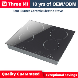 Factory OEM Four-Burner Ceramic Electric Stove with Timer-阿里巴巴
