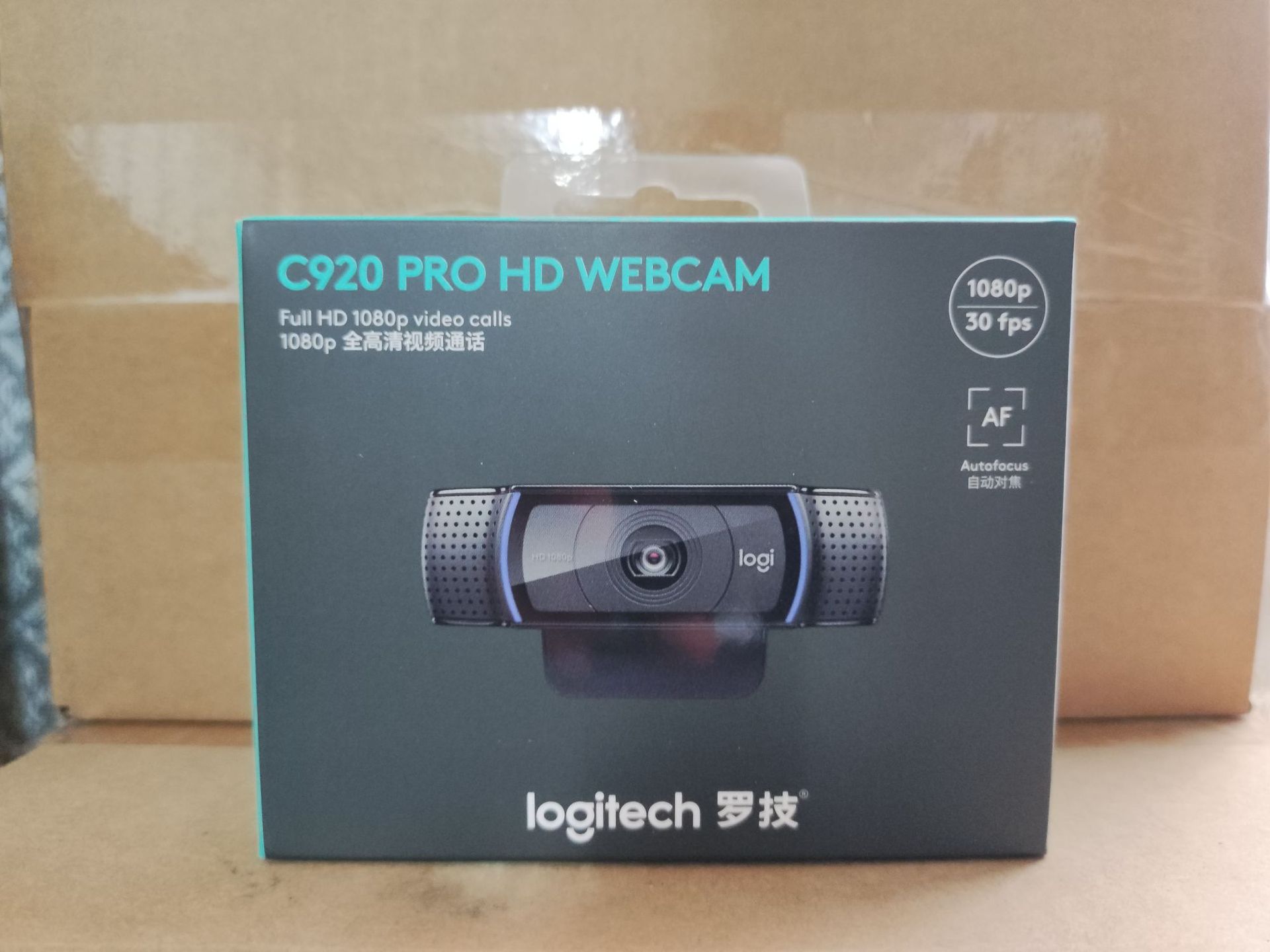 Logitech/罗技C920 Pro/C920e主播高清摄像头1080P自动对焦免驱-阿里巴巴