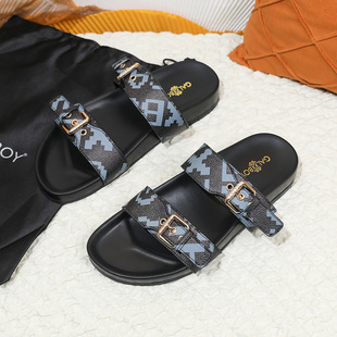 South Africa外贸一字夏季新款厚底拖鞋GALBOY女鞋Girla slippers-阿里巴巴