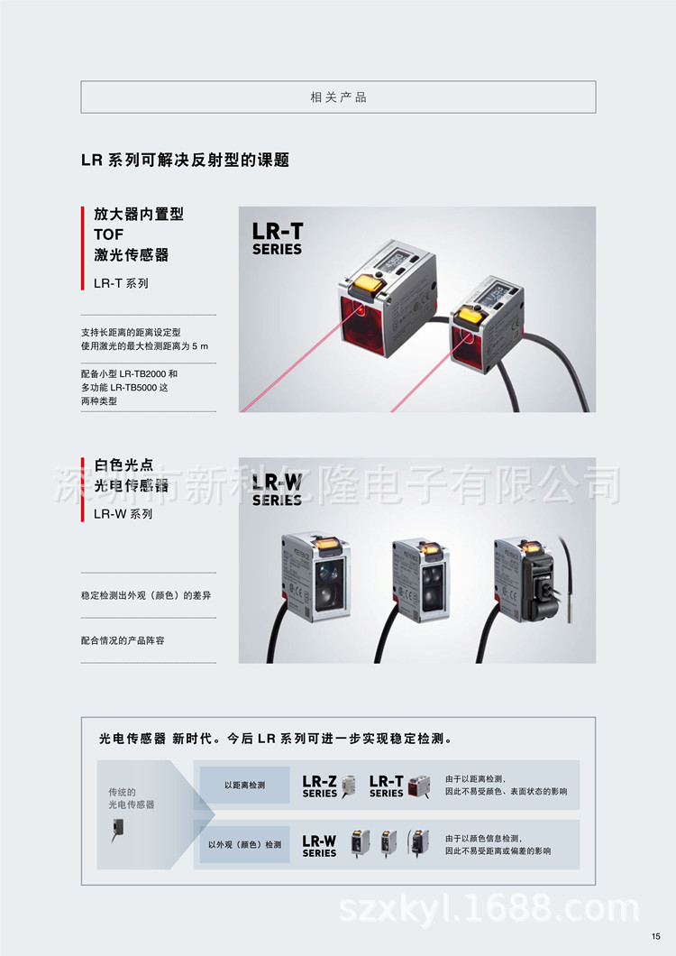 KEYENCE基恩士LR-X100 LR-X250 LR-X50 激光传感器放大器-阿里巴巴
