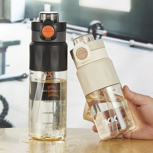 新品TKK大容量运动水杯母婴级ppsu塑料杯耐高温轻奢双饮嘴礼品杯-阿里巴巴