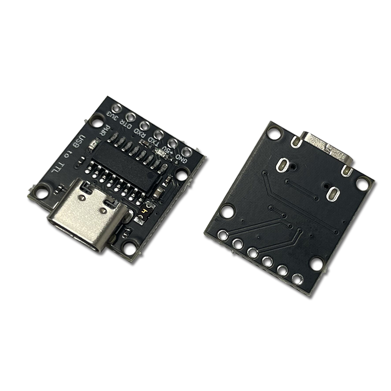 CH340E CH340C CH9340C USB转TTL模块 PRO MINI下载器 TYPE-C接口-阿里巴巴