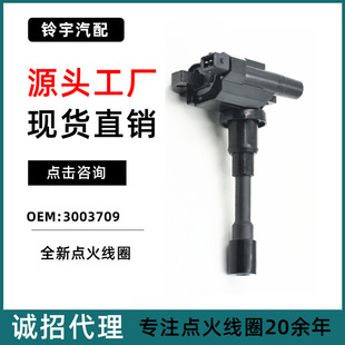 适用于中华骏捷1.8L尊驰2.0L旗胜V3点火线圈3003709-阿里巴巴
