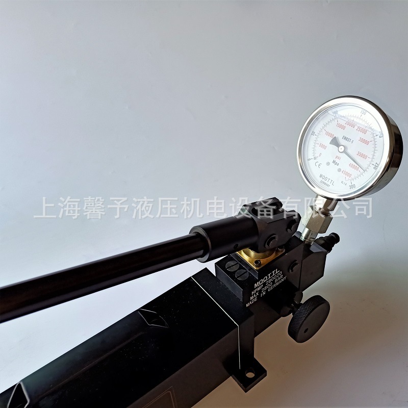MOOTTL手动液压泵300MPA超高压手动泵煤矿用液压打压手动泵批发
